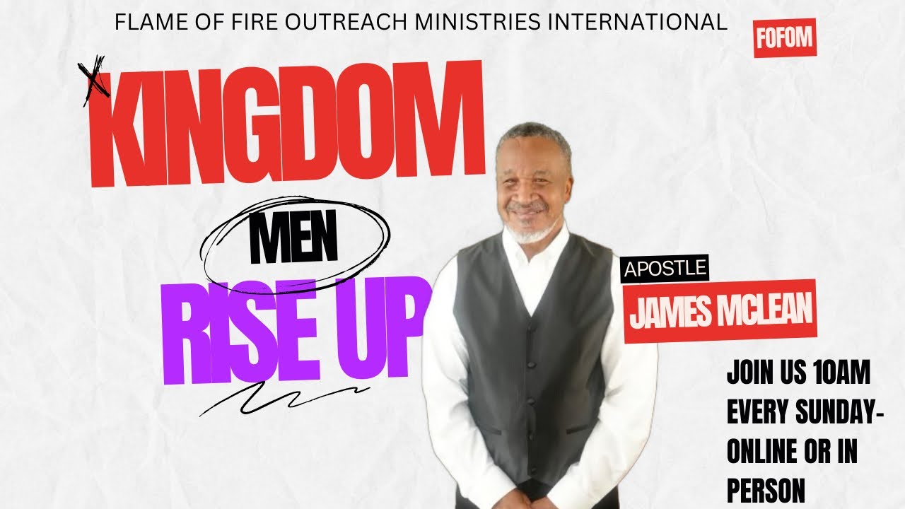 Kingdom Men Rise Up | Apostle James McLean - YouTube