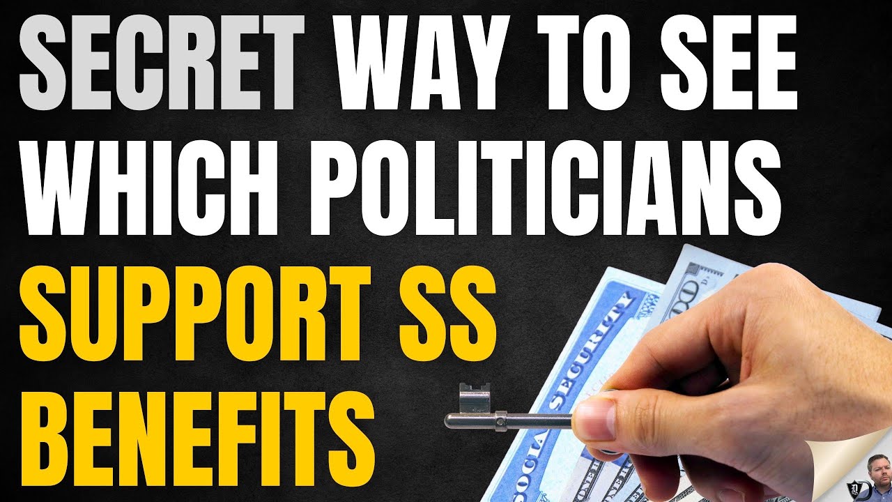 These politicians support Social Security Benefits - YouTube