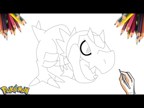 COMO DESENHAR O POKÉMON TYRUNT | HOW TO DRAW POKÉMON TYRUNT - YouTube