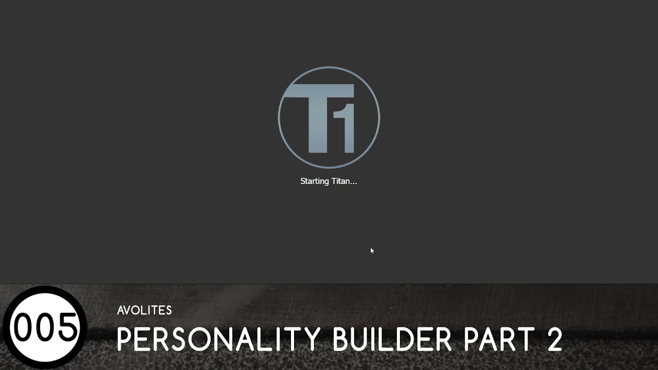 #005 Avolites Personality Builder Part 2 - YouTube