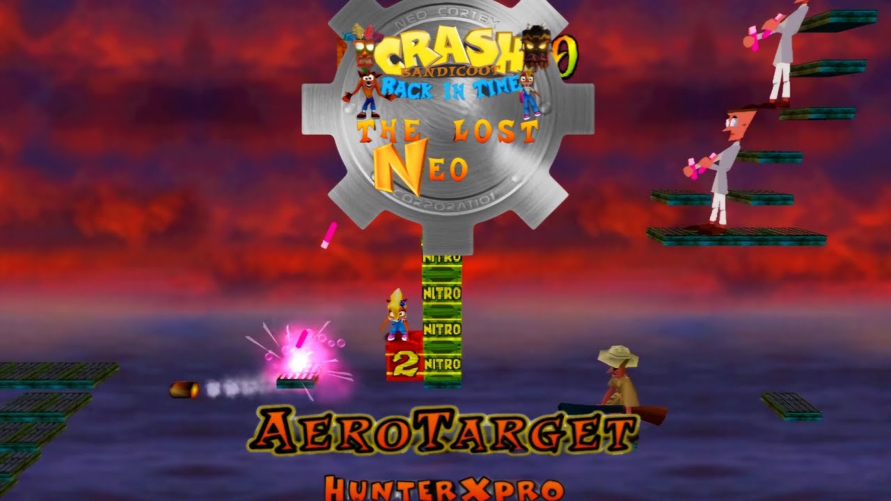 Crash Bandicoot - Back In Time Fan Game: The Lost Neo: Aero Target By @HunterXpro3000 - YouTube