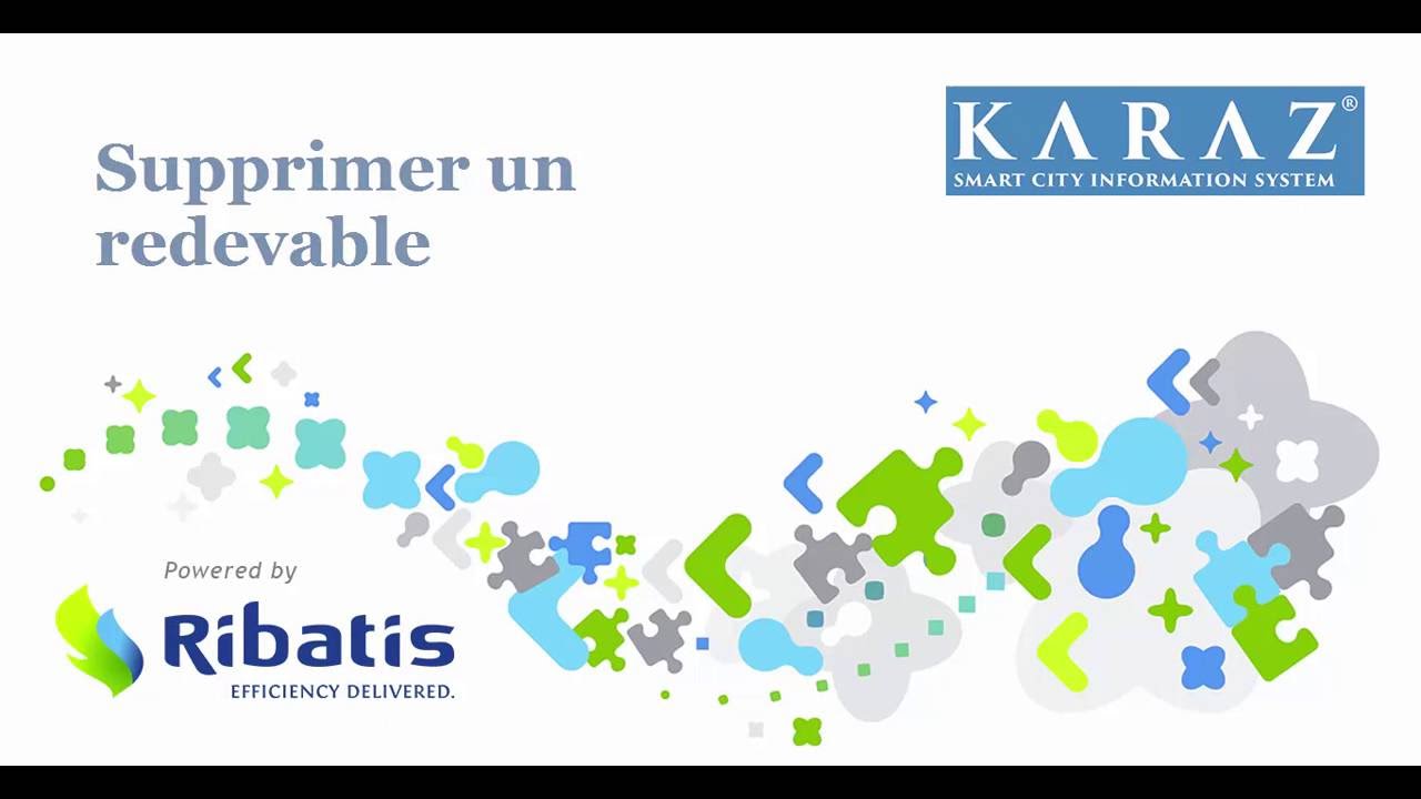 Comment supprimer un redevable ? - YouTube