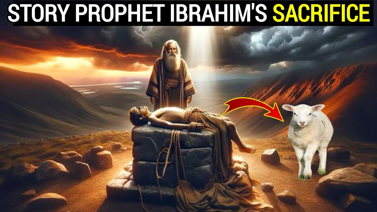 The incident of the sacrifice of Hazrat Ibrahim and Hazrat Ismail - YouTube