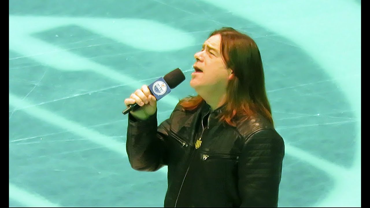 Alan Doyle The Anthem Singer, Edmonton Oilers/Montreal Canadiens Game ...