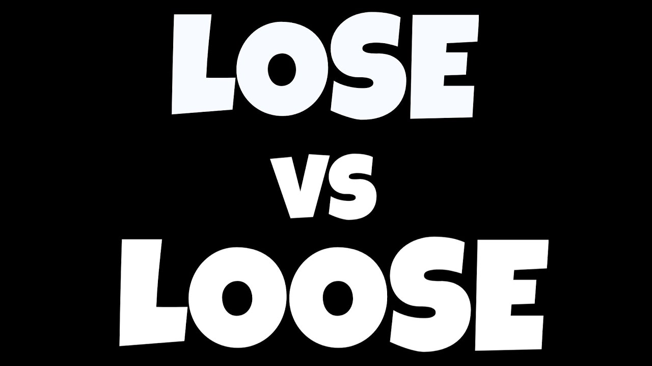 LOSE Vs LOOSE PRONUNCIATION LEARN WITH LIZ YouTube lose-vs-loose-pronunciation-learn-with-liz-youtube