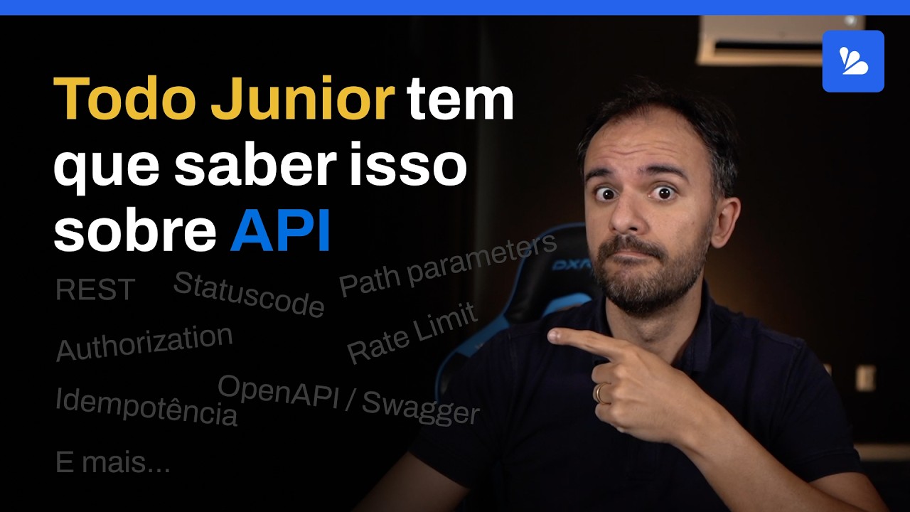 O que um Junior precisa saber de APIs? - YouTube
