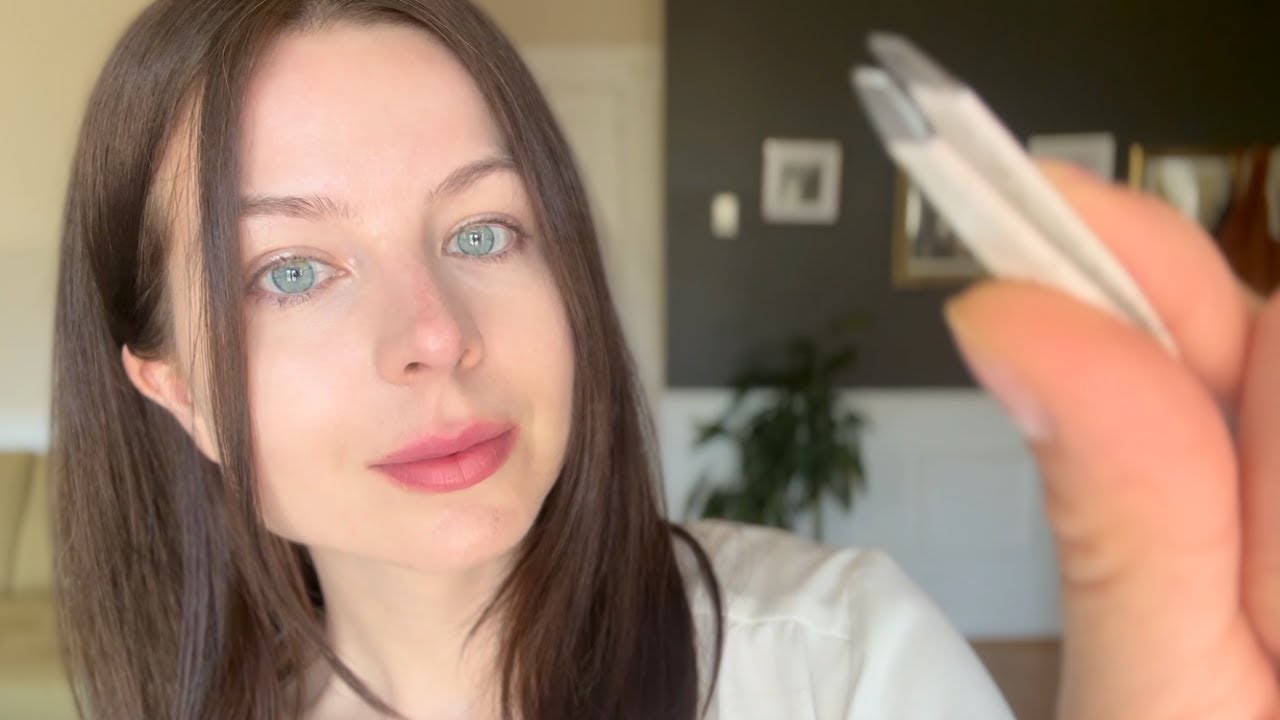 ASMR Roleplay Doing Your Brows (Soft-spoken, Lo-fi) - YouTube