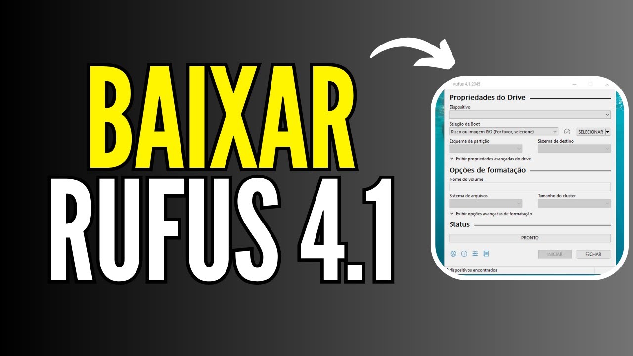RUFUS 4.1 - COMO BAIXAR O RUFUS 2023 ATUALIZADO (ÚLTIMA VERSÃO) - YouTube