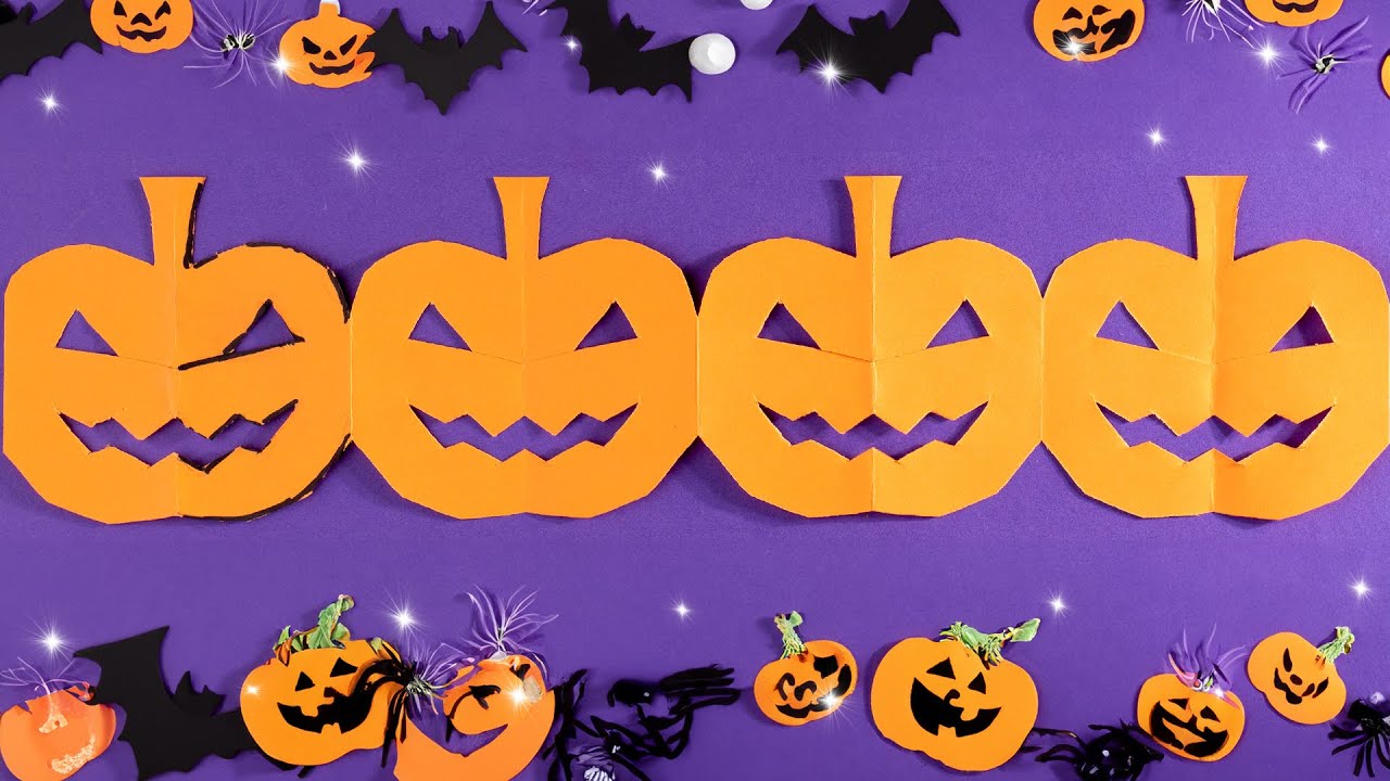 Cutting Paper Art Designs for Decoration for Halloween with scissors 🎃 ...