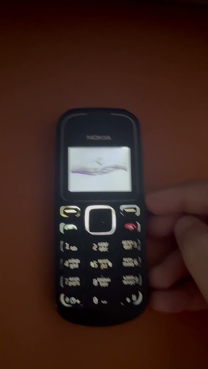 Nokia 1280 Start up shutdown - YouTube