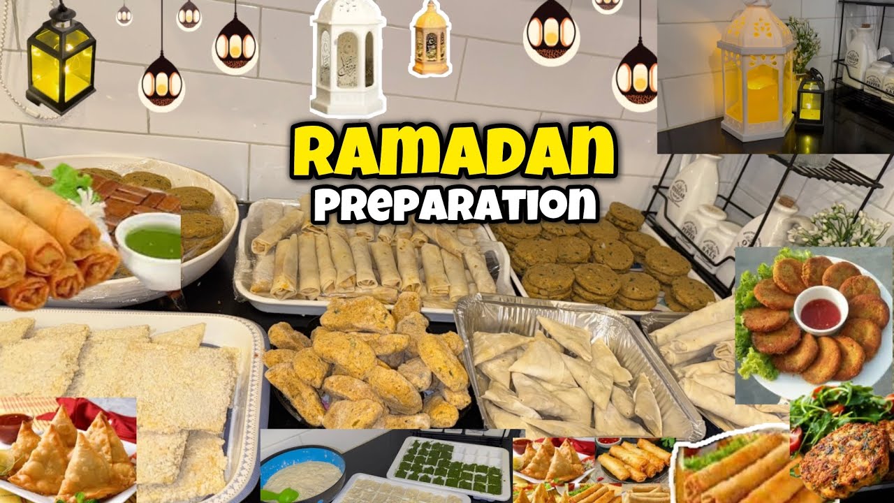 Pre Ramadan preparation 2025 | Make And Freeze items | Time saving tips ...