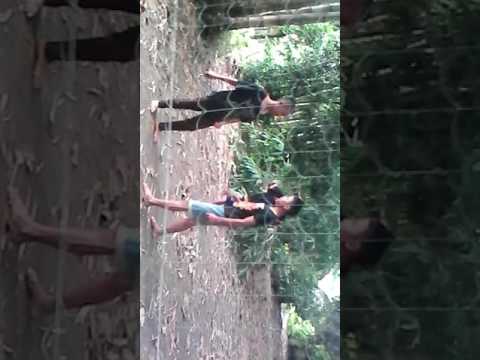 Sparing orang gila(kerasukan)