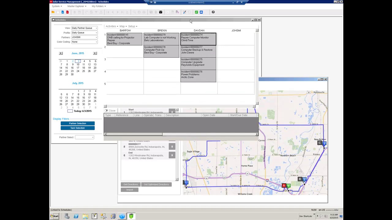 Infor Service Management New Mapping Solutions Preview - YouTube