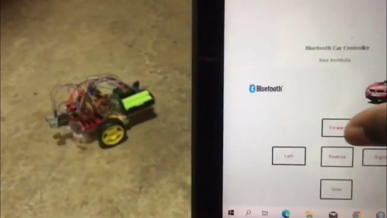 Obstacle Avoiding Robot Car | Using Bluetooth Control | PCJT Software Engineering | Java ...