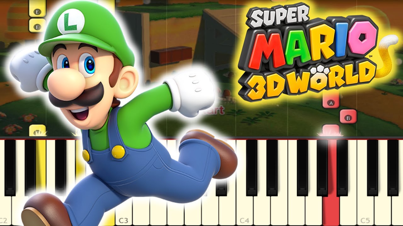 Super Mario 3D World - Title Screen Music - YouTube