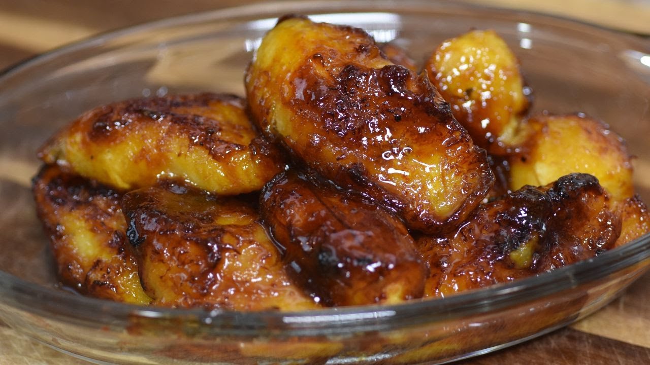 QUICK AND EASY | CARAMELIZED PLANTAINS | GAYDE'S KITCHEN - YouTube