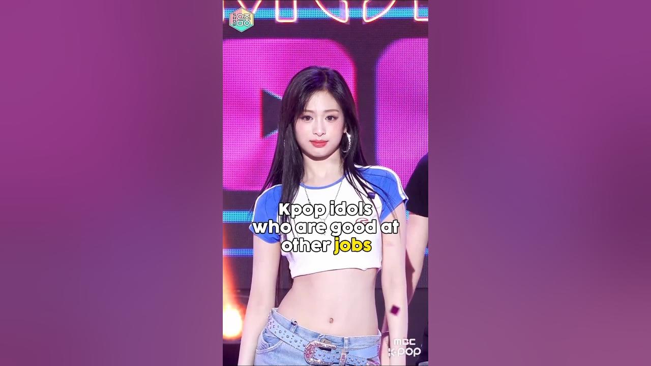 Kpop idols who are good at other jobs #kpop #aespa #short #fyp - YouTube