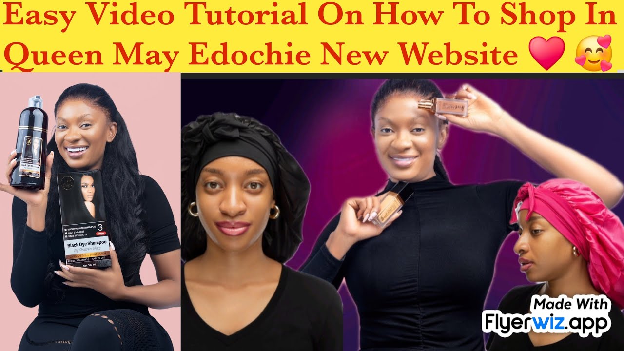 Easy Video Tutorial on how to shop in Queen May Edochie new website for ...