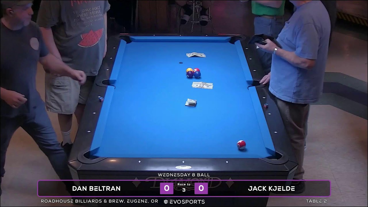 DAN BELTRAN vs JACK KJELDE - ROADHOUSE BILLIARDS & BREW - TABLE 2 ...