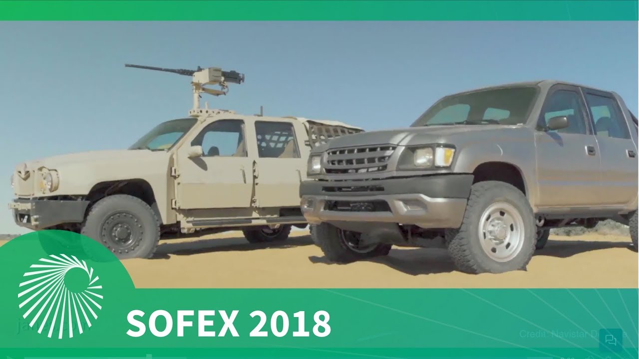 SOFEX 2018: Navistar Defense Special Operations Tactical Vehicle (SOTV ...