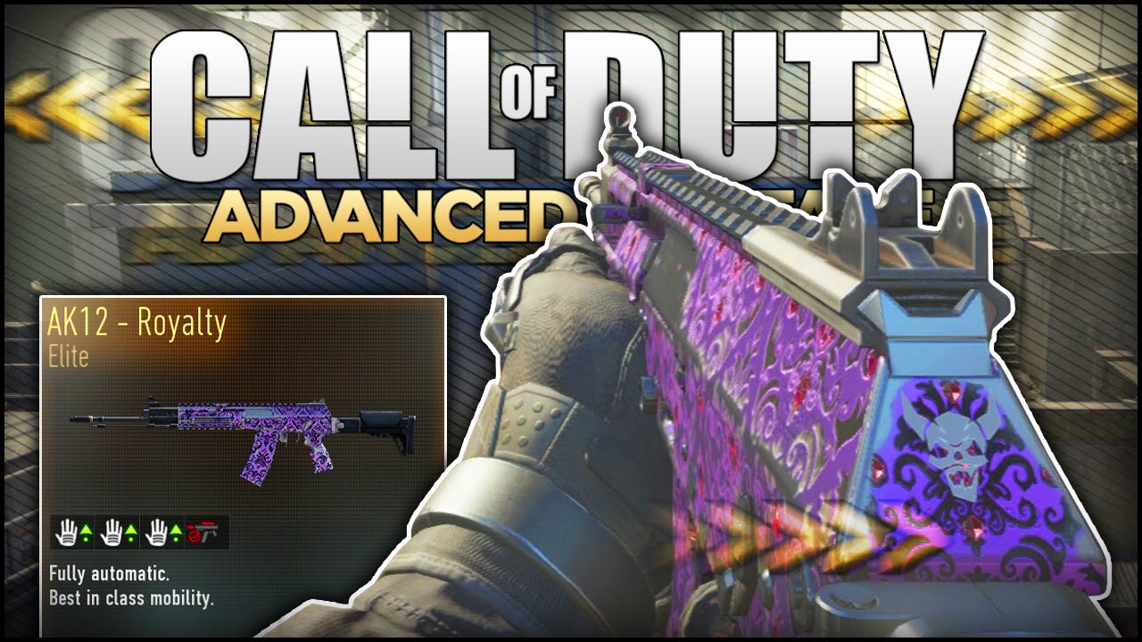 Advanced Warfare - "Royalty Weapons" Ep.04 - "AK12 - Royalty ...