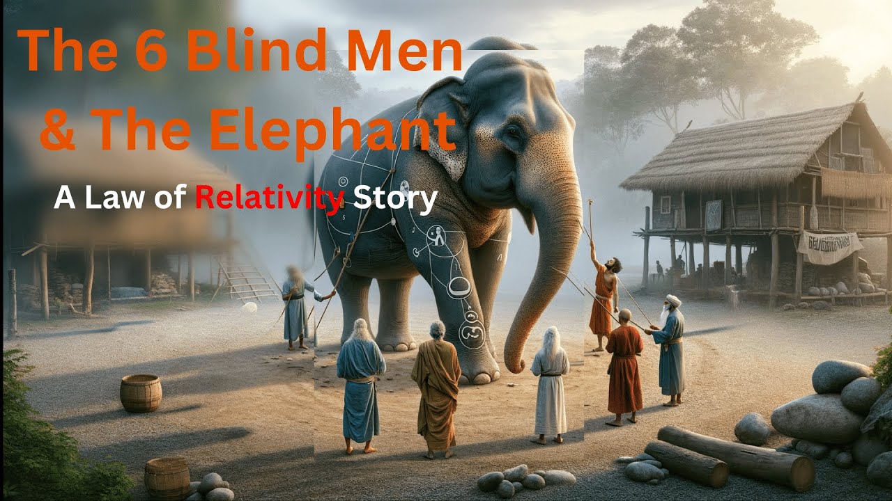 A Law of Relativity Story: The 6 Blind Men And The Elephant - YouTube