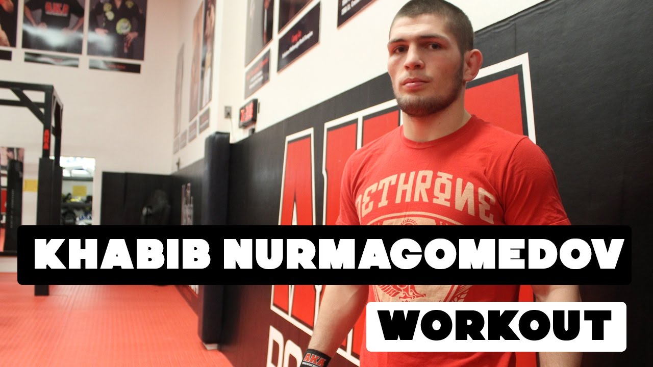 The training of Khabib Nurmagomedov | Hard Workout - YouTube