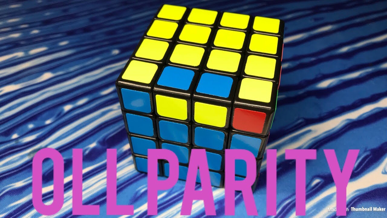 4x4 OLL Parity Tutorial YouTube