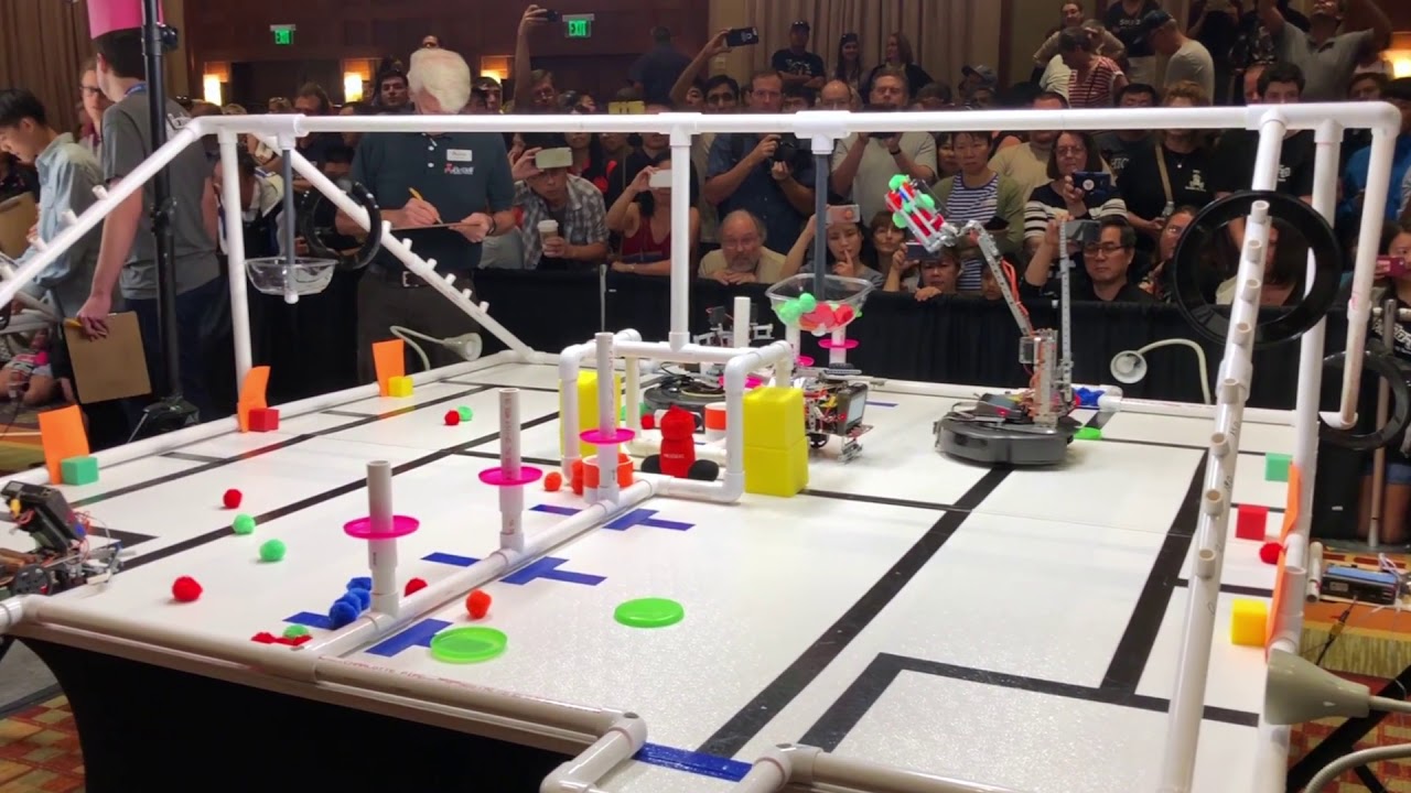 Botball 2018 - GCER - Double Elimination 1 - Los Altos Community Team ...