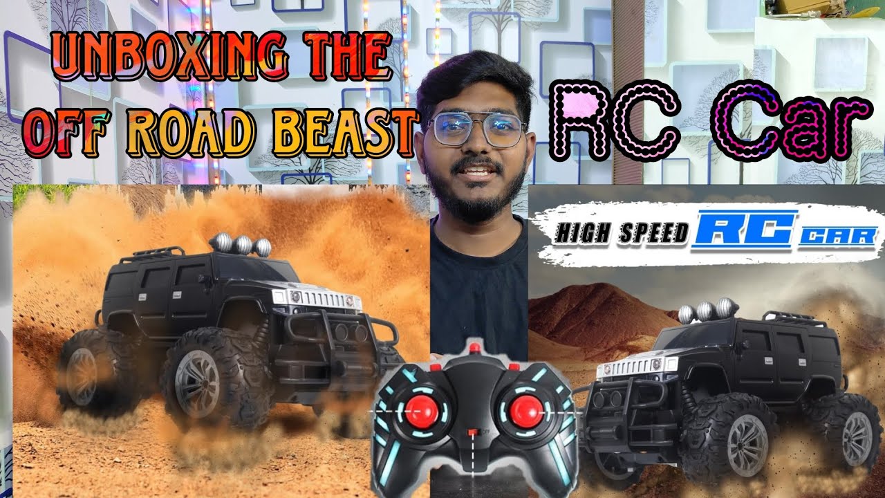 Unboxing the Off road beast RC car and review Tamil #rc #toys #unboxing ...