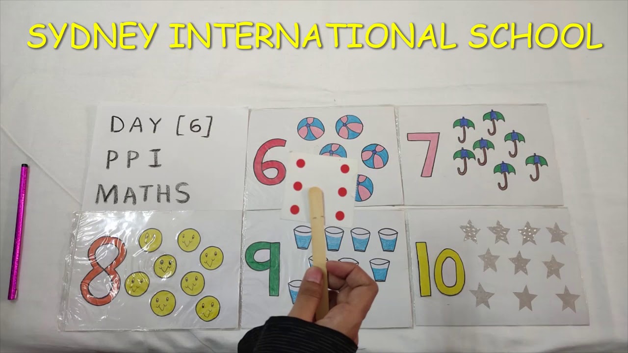 CLASS PP1 MATHS DAY 6 - YouTube