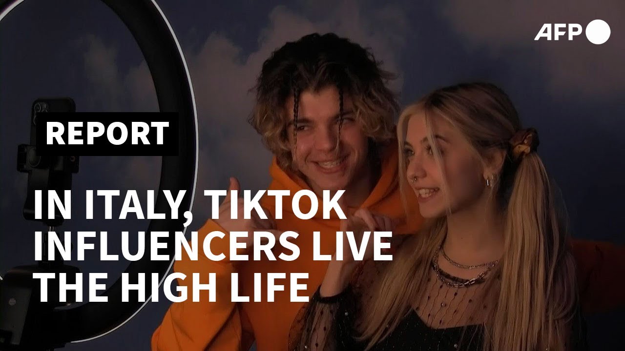 Italian TikTok influencers live the high life in Milan | AFP - YouTube