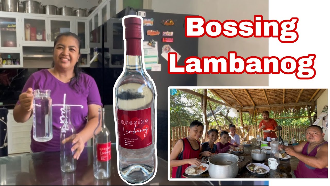 Nagsalin ng alak na Lambanog + Masarap ang kainan sa Kubo - YouTube