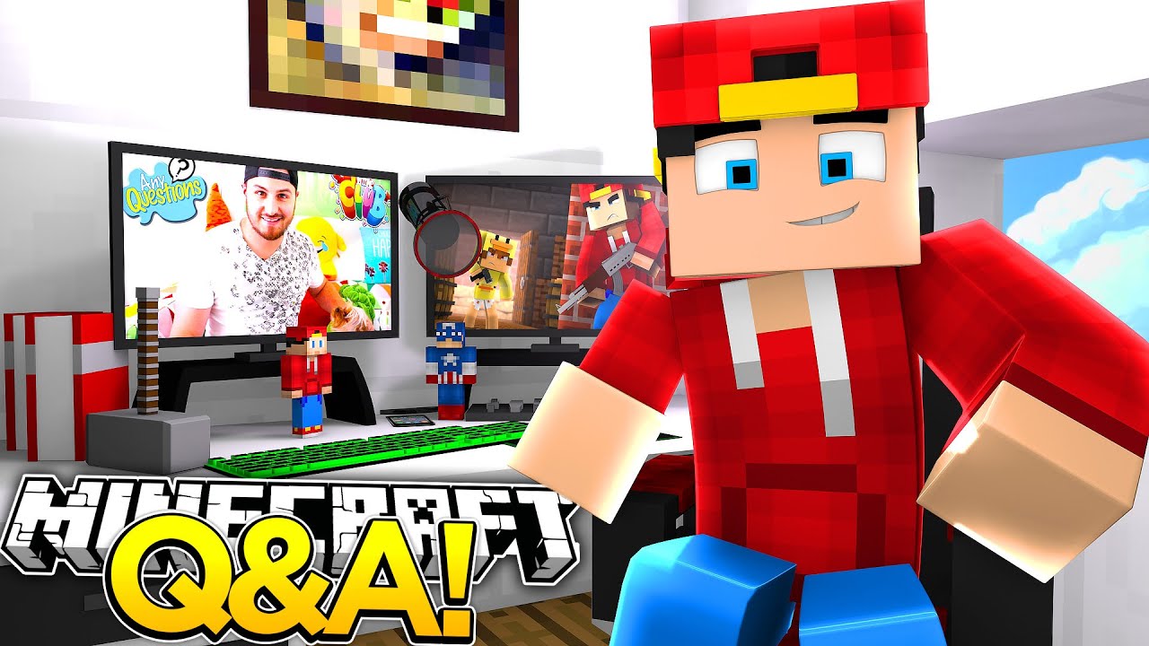 Minecraft Vlog - LITTLE ROPO'S Q & A !!!! - YouTube