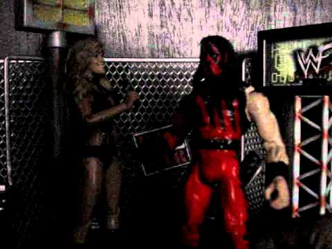 WWF JAKKS PACIFIC TRASH TALKING STAGE REVIEW "KANE" TITANTRON FIGURES ...