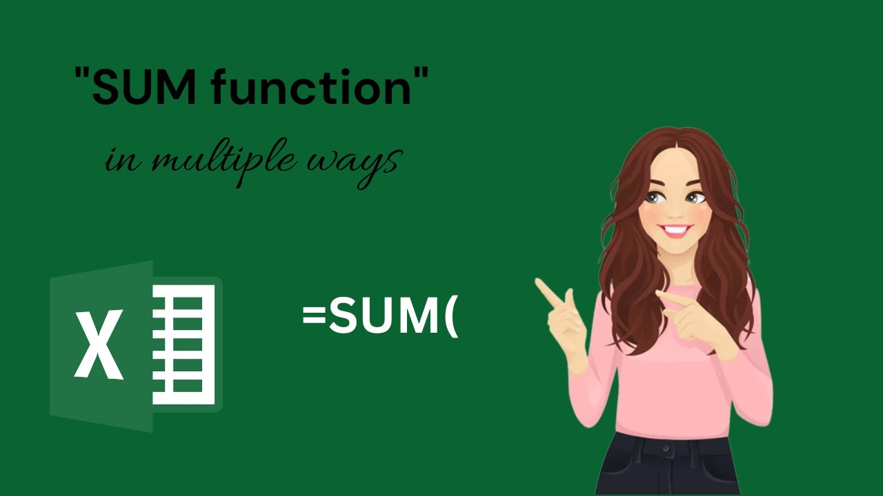 How To Use SUM Function Quickly In Multiple Ways Correctly YouTube how-to-use-sum-function-quickly-in-multiple-ways-correctly-youtube