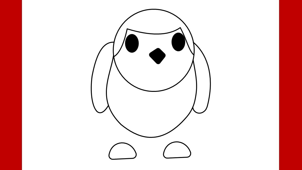 How To Draw Christmas Pets From Roblox Adopt Me Step By Step Drawing ...