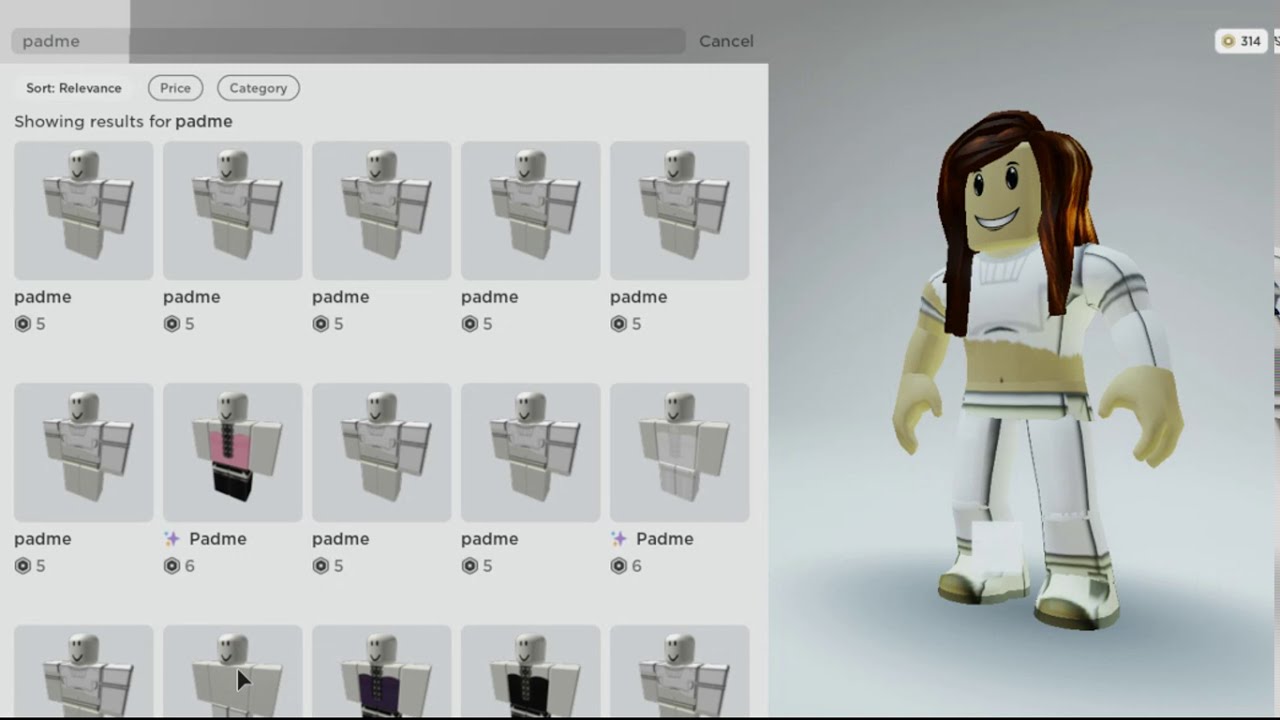 Playing Roblox As Padme! - YouTube