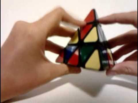 Como resolver o Pyraminx blindfolded - YouTube