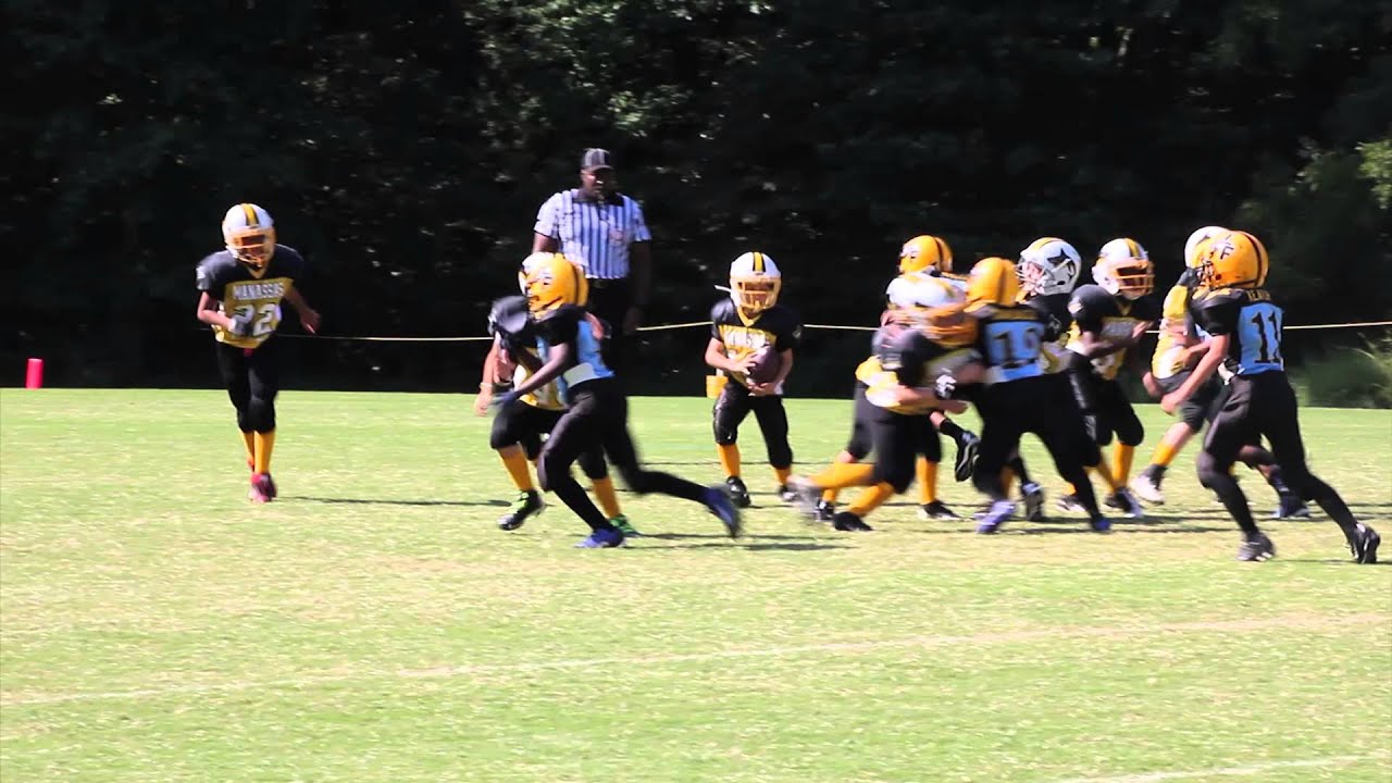 Lee Franconia Wolverines vs Manassas Sharks (80lb National 9-20-2014 ...