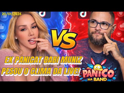 BABI MUNIZ E GLEISON NA LIVE DO TIKTOK - EX PANICAT