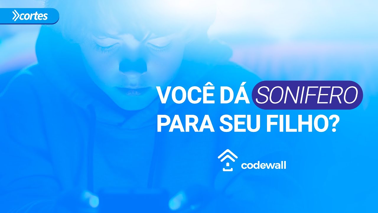 Você daria um sonífero para o seu filho?🤔 | Corte CodeWall no PodCast ...