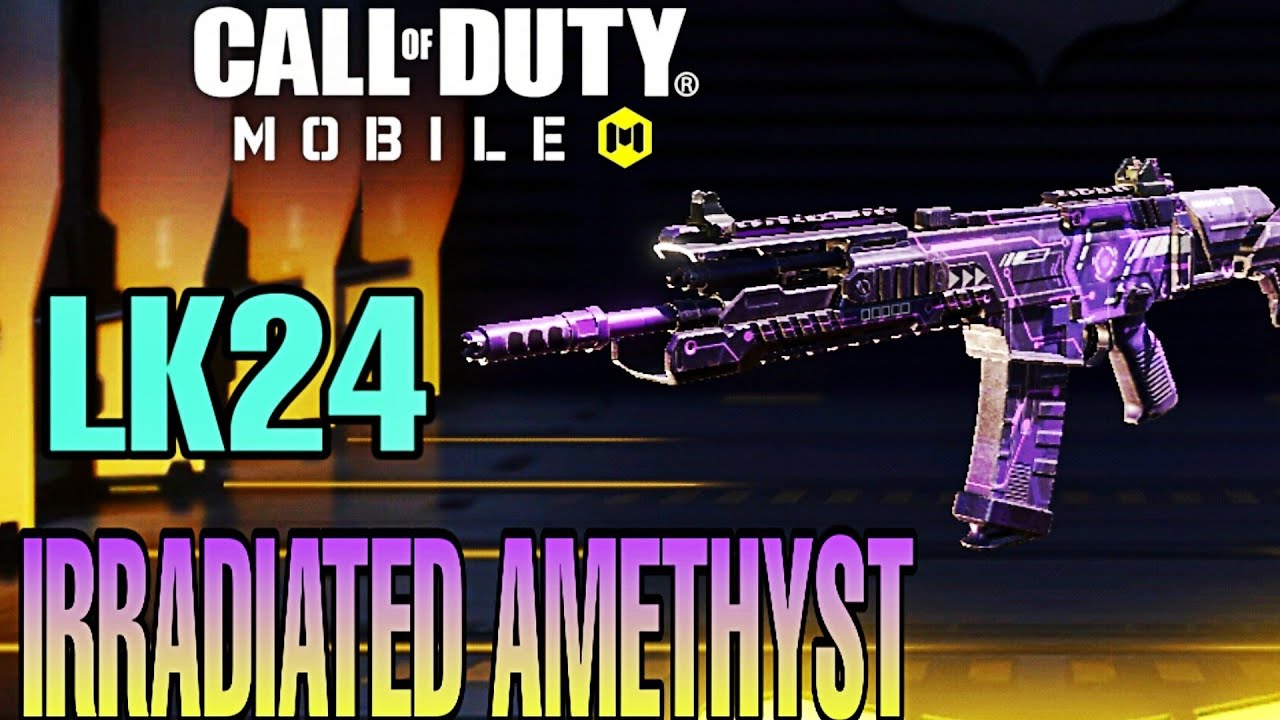 COD MOBILE 😉 // LK24 IRRADIATED AMETHYST 😍 // AHHH QUE BONITA 😉 - YouTube