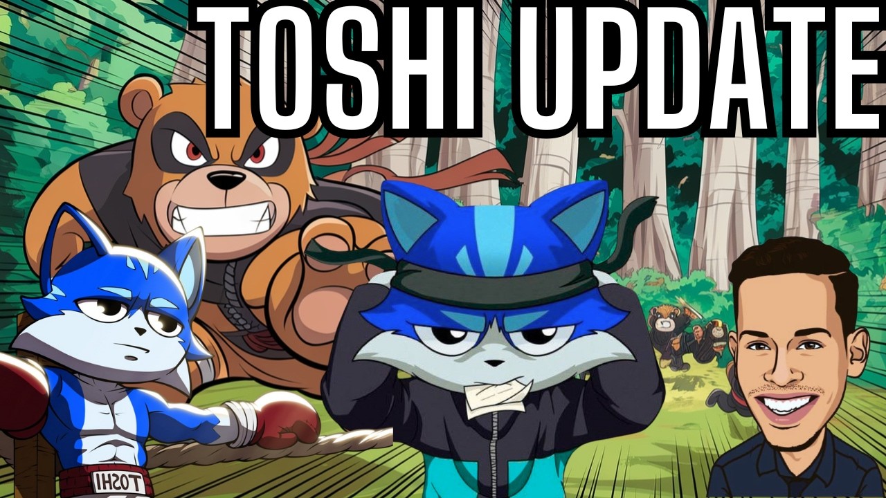 Toshi Coin 2025: The Meme Coin Rocket Ignites! - YouTube