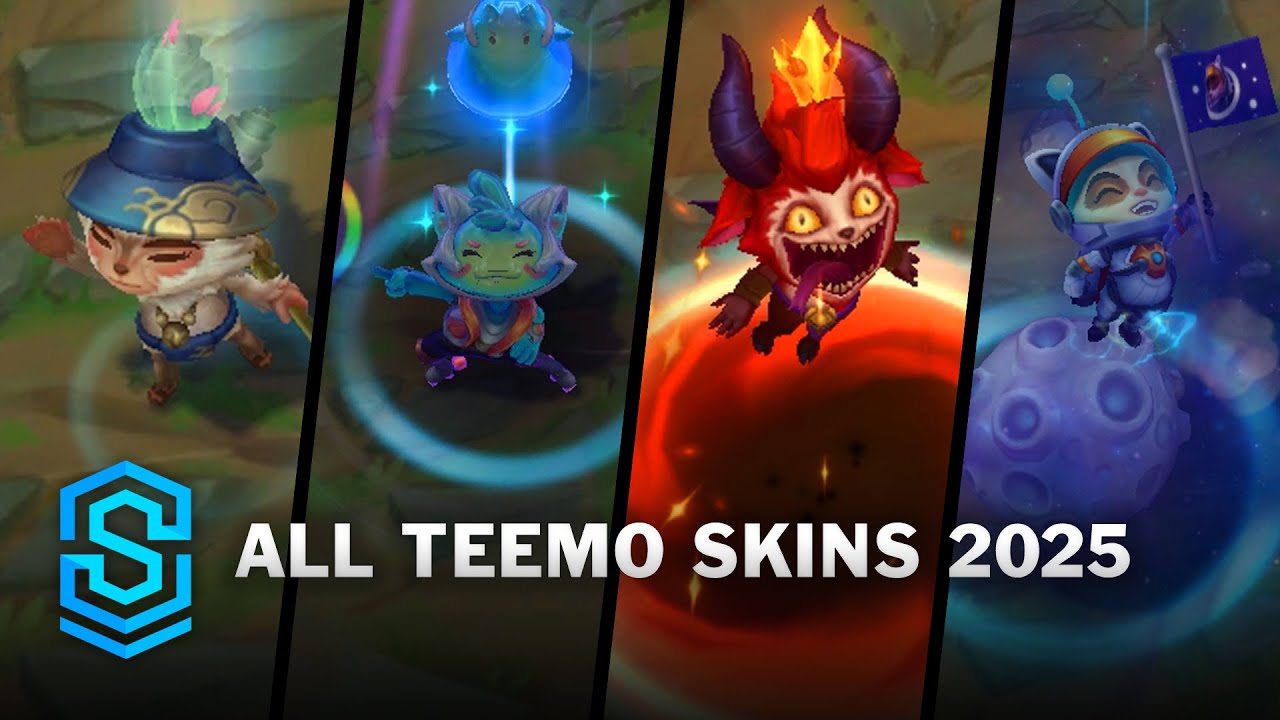 All Teemo Skins Spotlight 2025 - YouTube