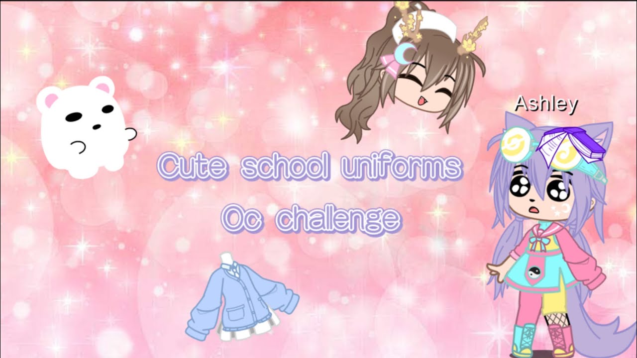 Cute school uniforms oc challenge|Gacha club|ItzAshley_gamingYT - YouTube