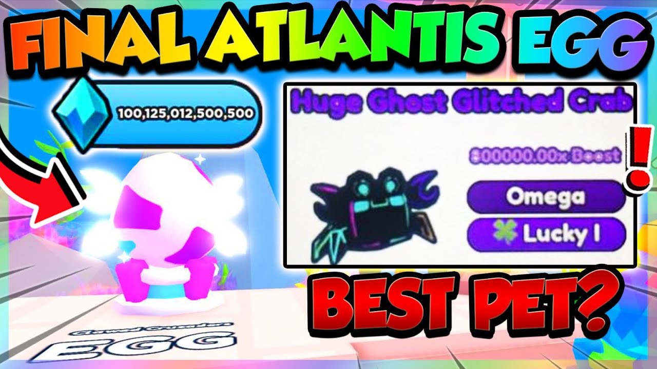 OPENING *FINAL* 🔱ATLANTIS EGG FOR HOURS in Arm Wrestle Simulator ...