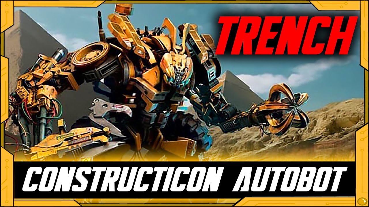 Trench, el Constructicon Autobot de Transformers The Last Knight - YouTube