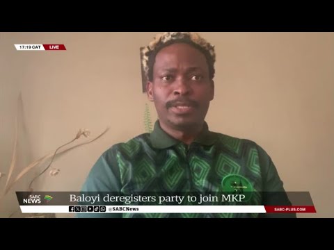 Former Xiluva Party Leader Bongani Baloyi joins MK Party - YouTube
