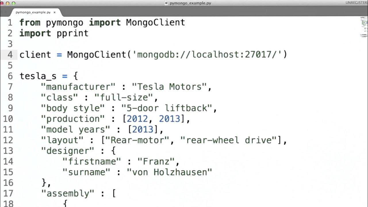 Intro to PyMongo - YouTube